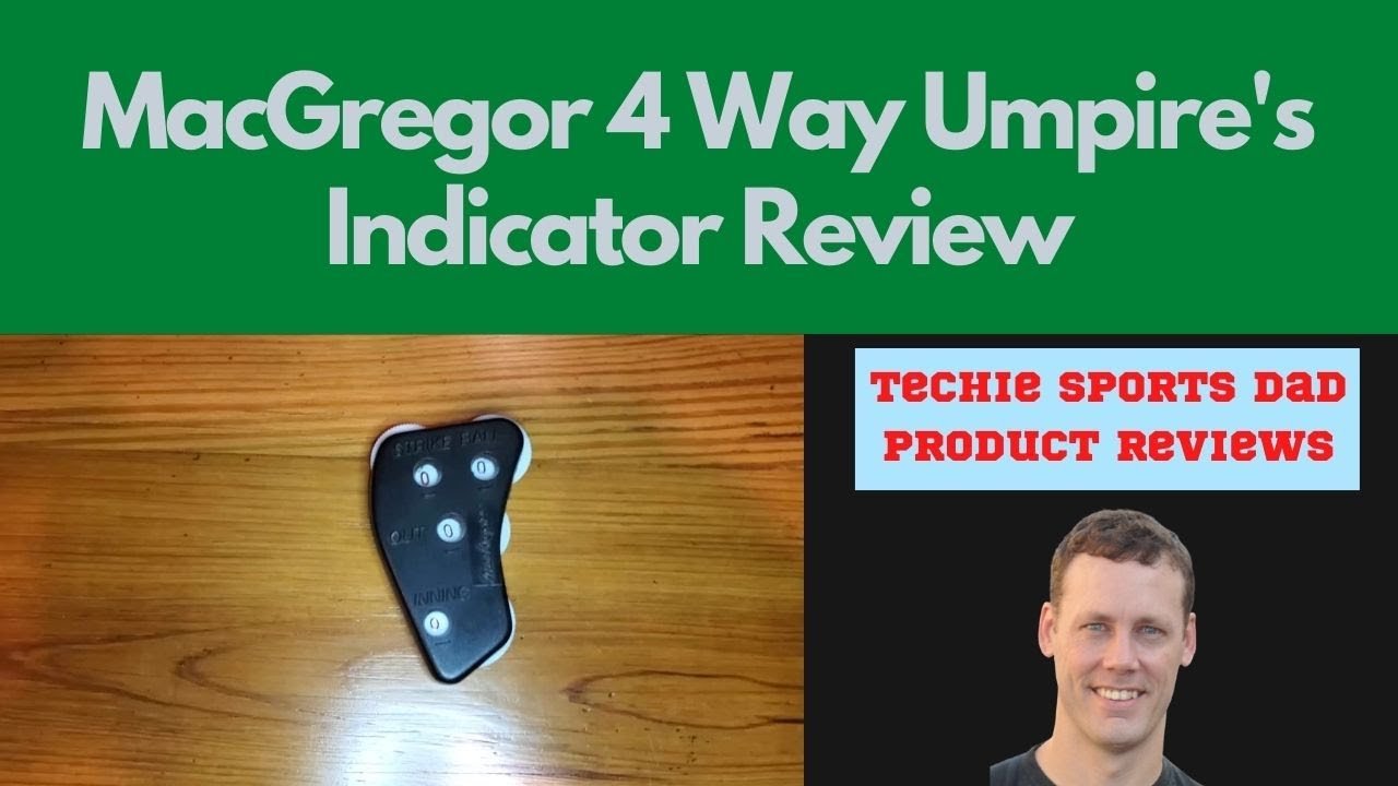 MacGregor 4 Way Umpire's Indicator Review