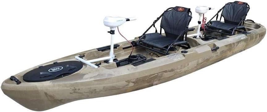 BKC Brooklyn Kayak Company PK14 Kayak With Trolling Motor Review