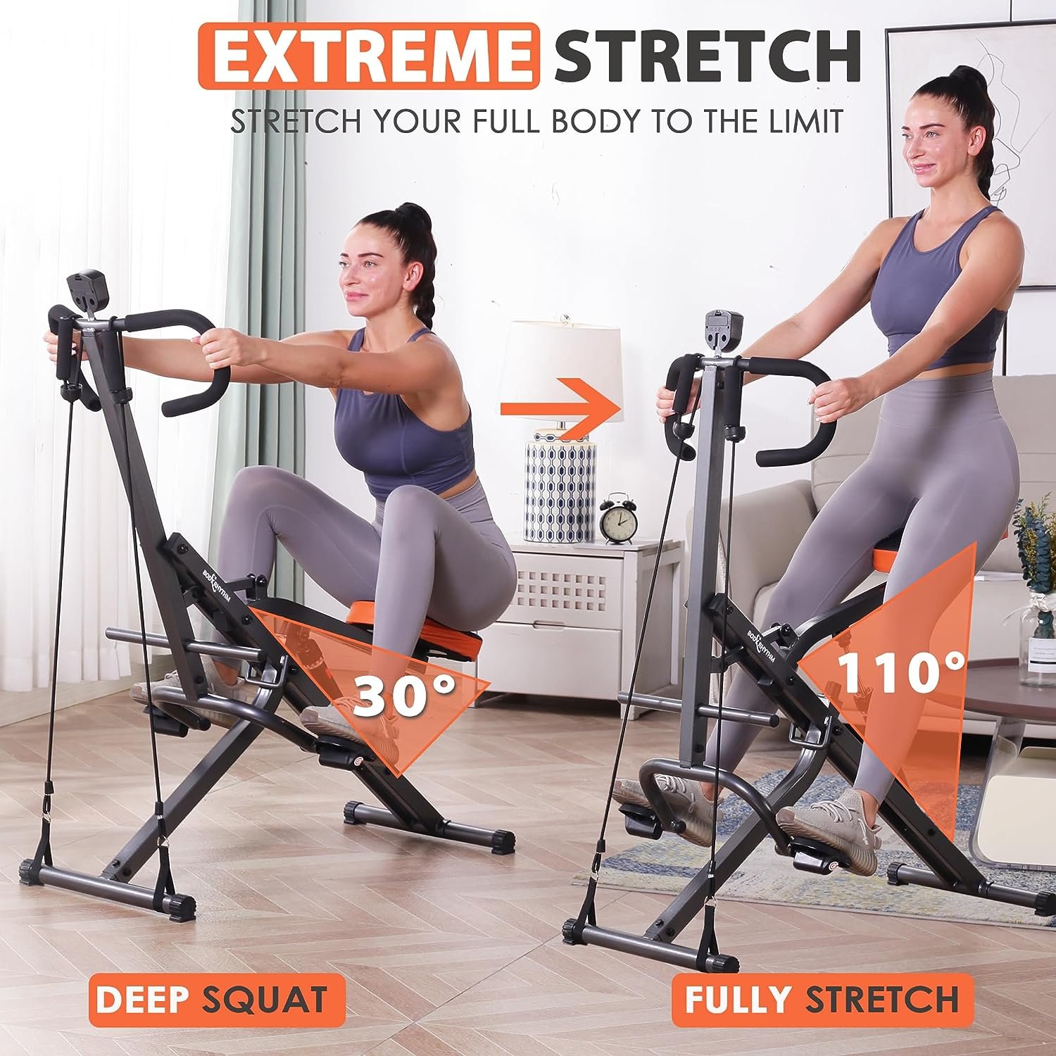 BODY RHYTHM Squat Assist Row-N-Ride Trainer Review