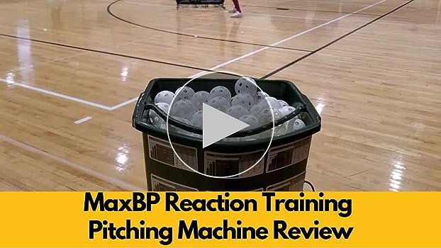 MaxBP Reaction Training Pitching Machine Review