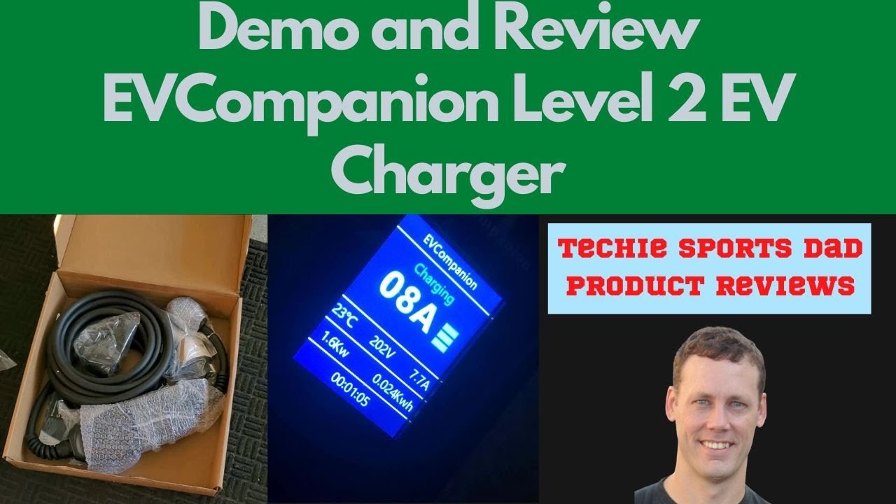 Demo And Review - EVCompanion Level 2 EV Charger | Effortless Charging ...