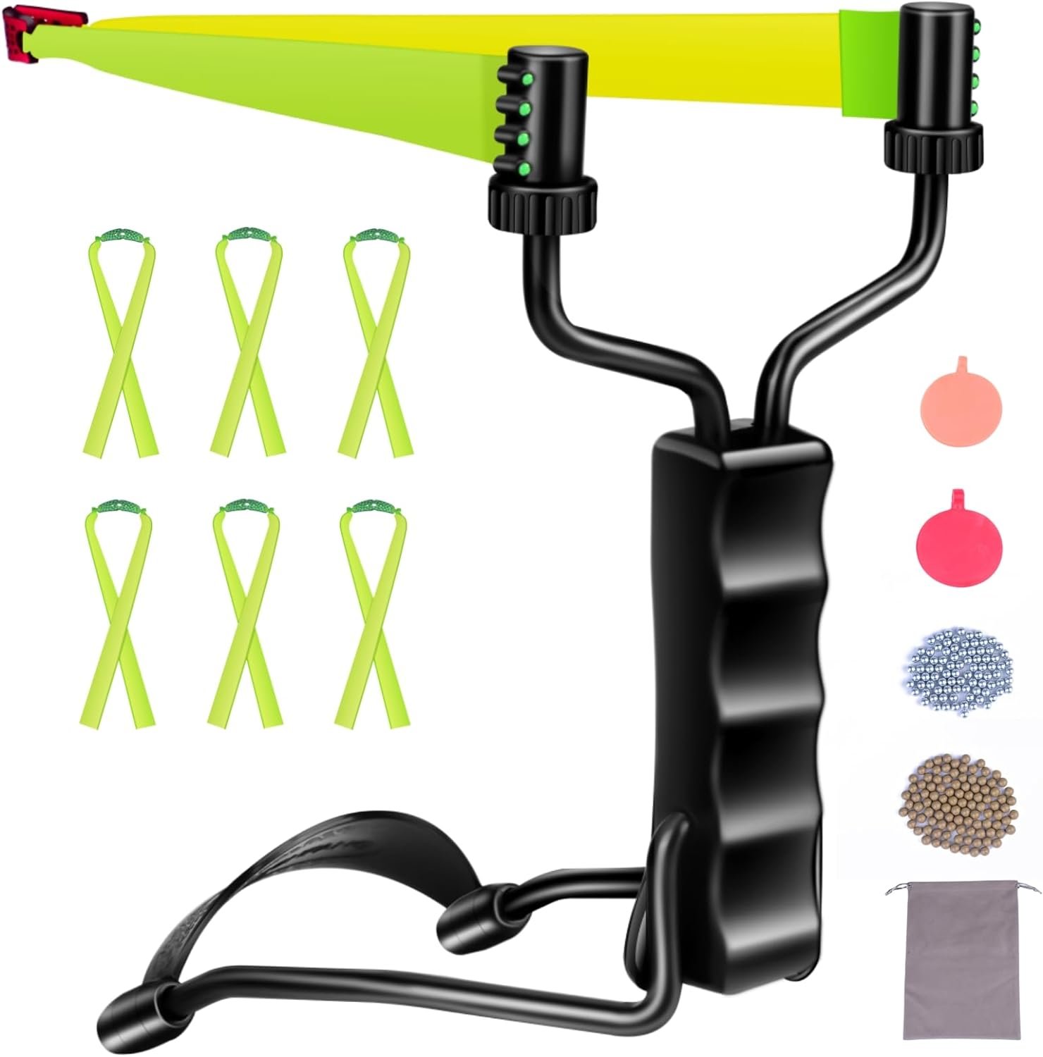 Best Slingshot Baton Self Defense Hunting & Shooting Slingshots, 360ᵒ ...