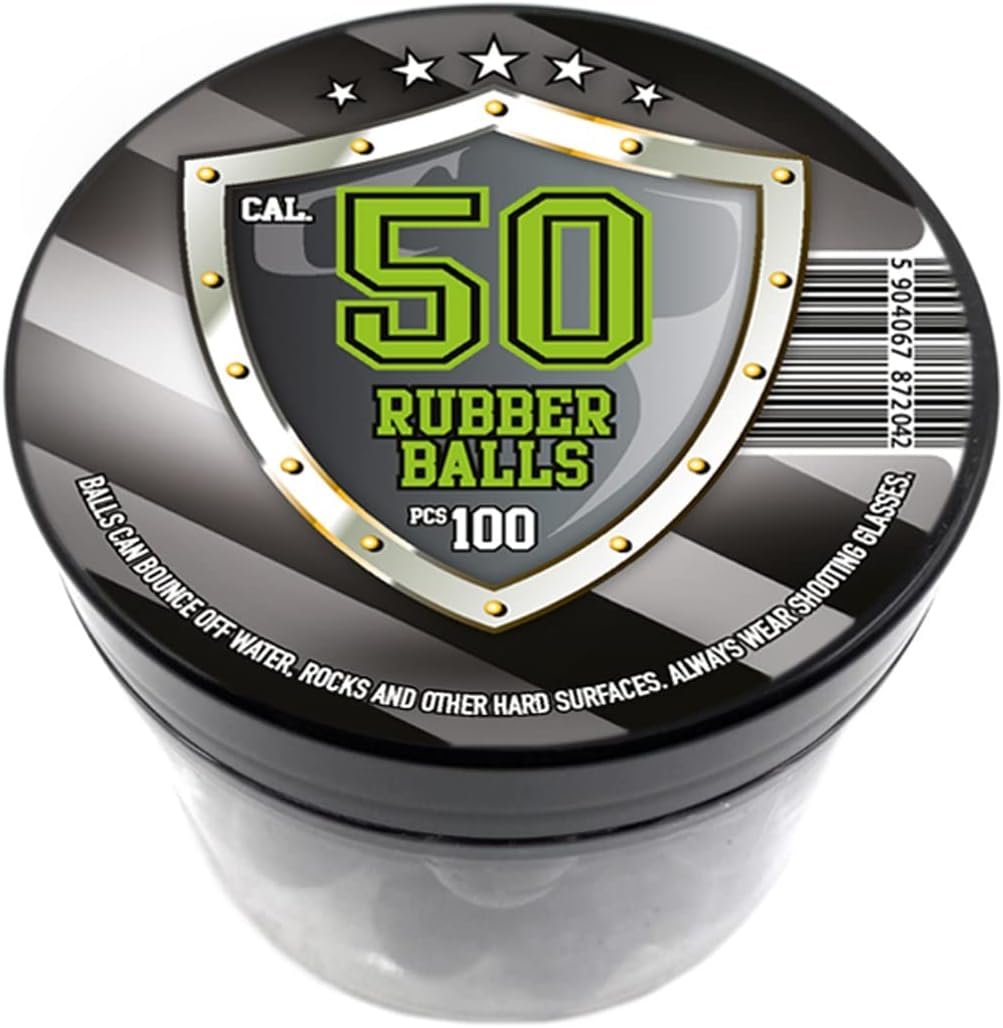 Rubber Balls In .50 Caliber Review