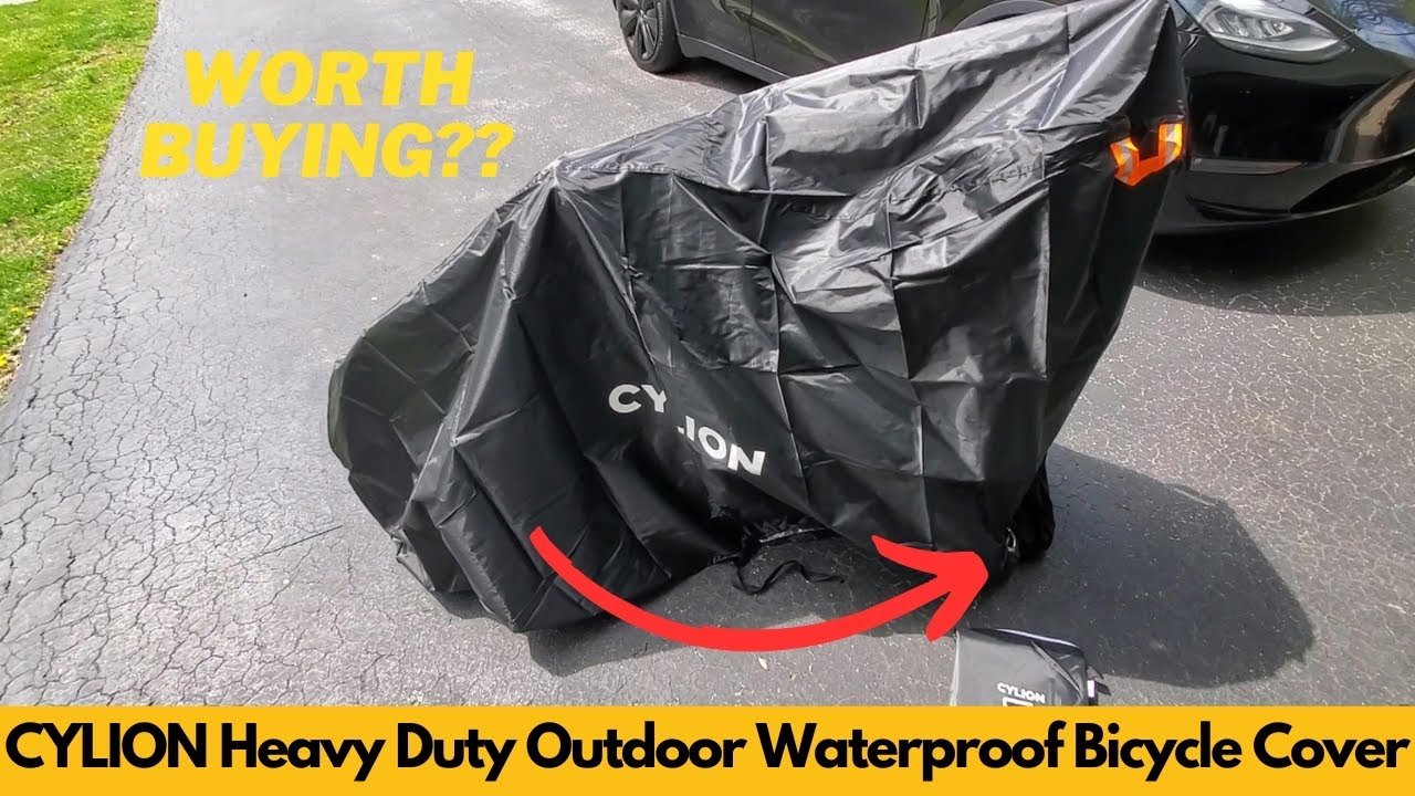 Heavy Duty Outdoor Waterproof Bike Cover Review - CYLION | Worth Buying?