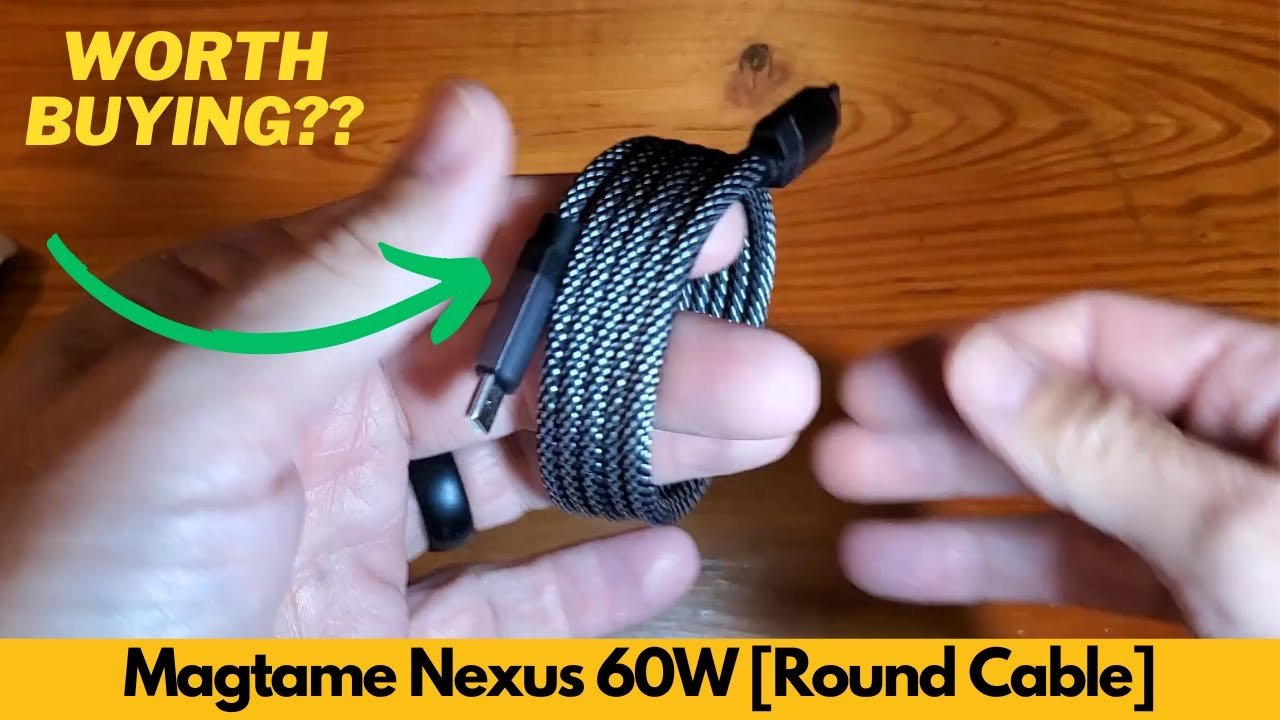 Magtame Nexus 60W Magnetic USB C To USB C Cable 60W(3A) - Worth Buying?