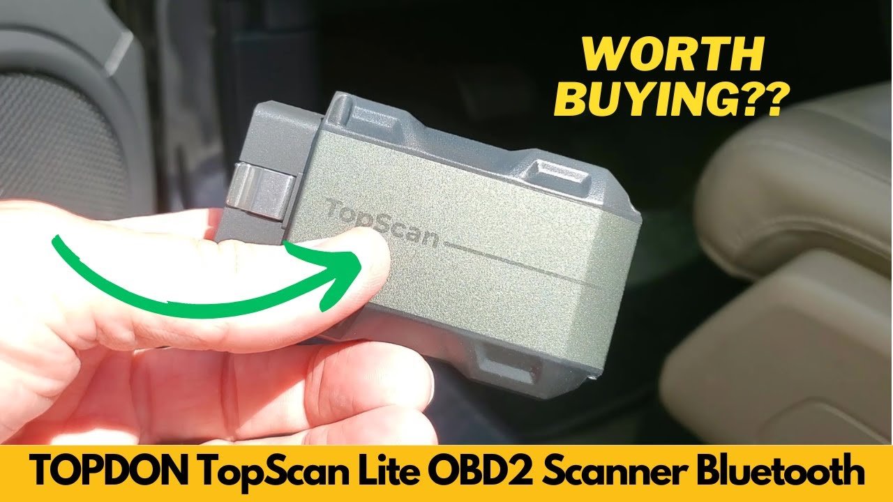 TOPDON TopScan Lite OBD2 Scanner Bluetooth, Bi Directional Scanner ...